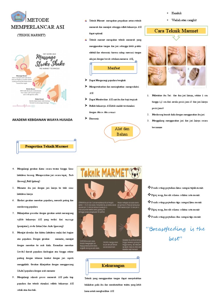 Teknik Marmet untuk Memerah ASI | PDF