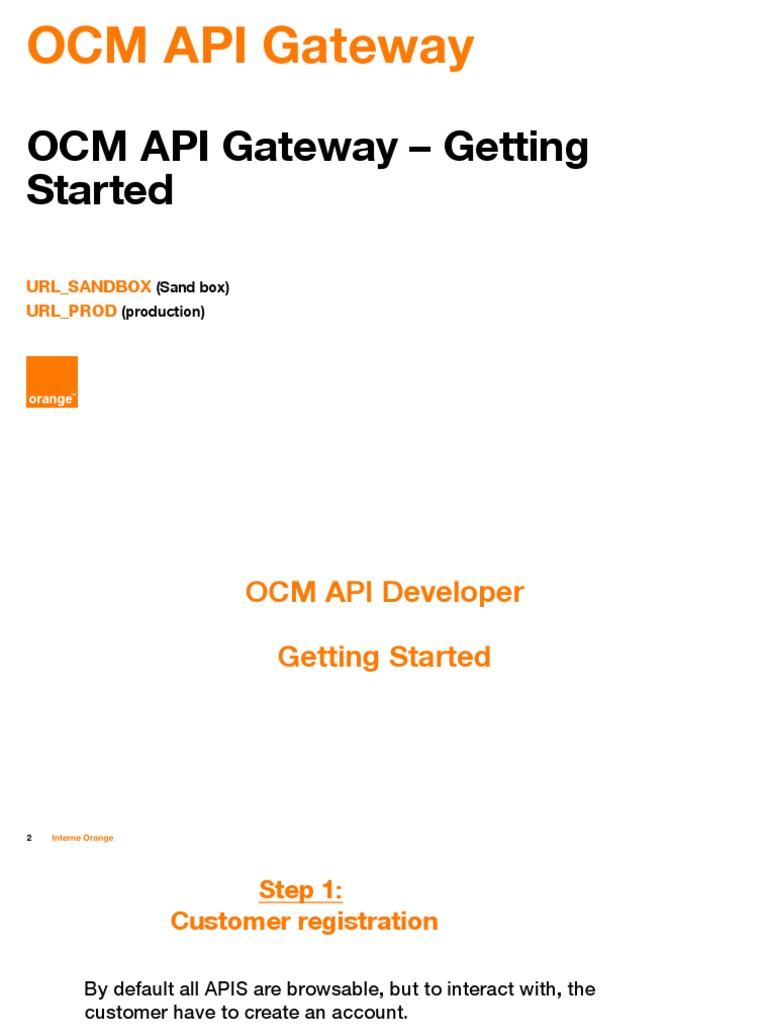 Getting Started with the OCM API Gateway: A Step-by-Step Guide to Registering as a Developer ...