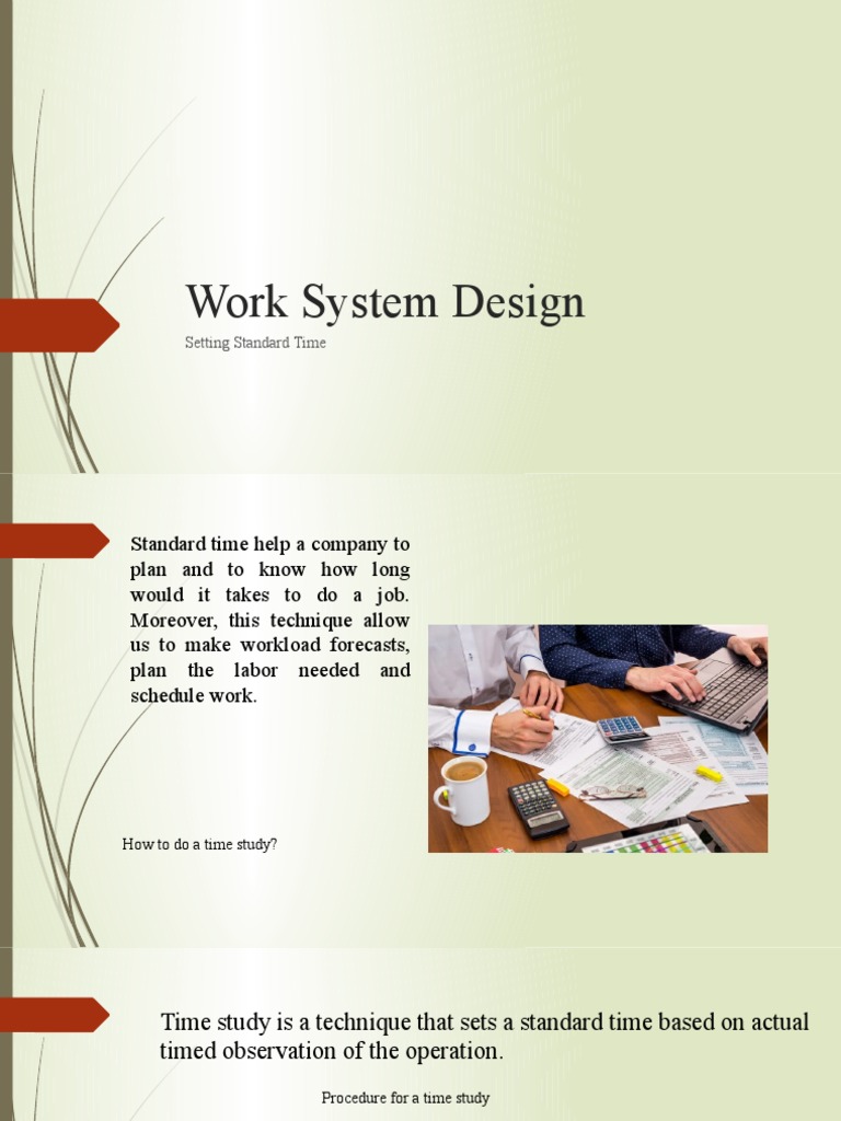 How to set standard times for work using time studies | PDF | Accuracy ...