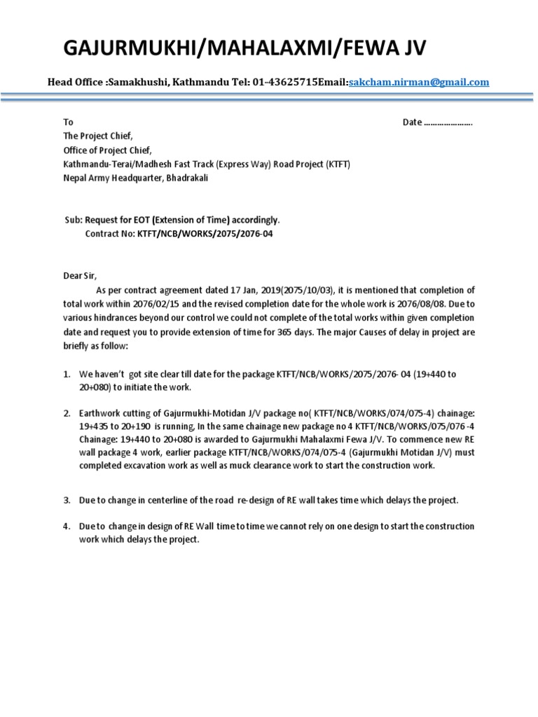 2.EOT LETTER New PKG 04 Second Final | PDF | Government | Business