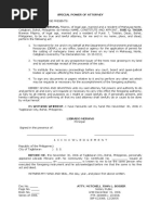 Affidavit of Non-Interest | PDF | Affidavit | Common Law