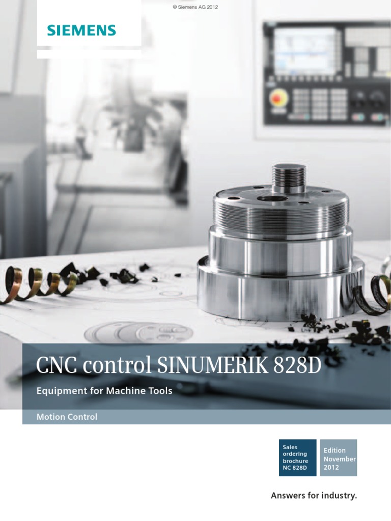 Sinumerik NC828D Sinumerik 828D-828D Basic 11-2012 en | PDF | Numerical ...