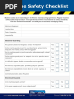 Transportation Safety Checklist | PDF | Vehicles | Manufactured Goods