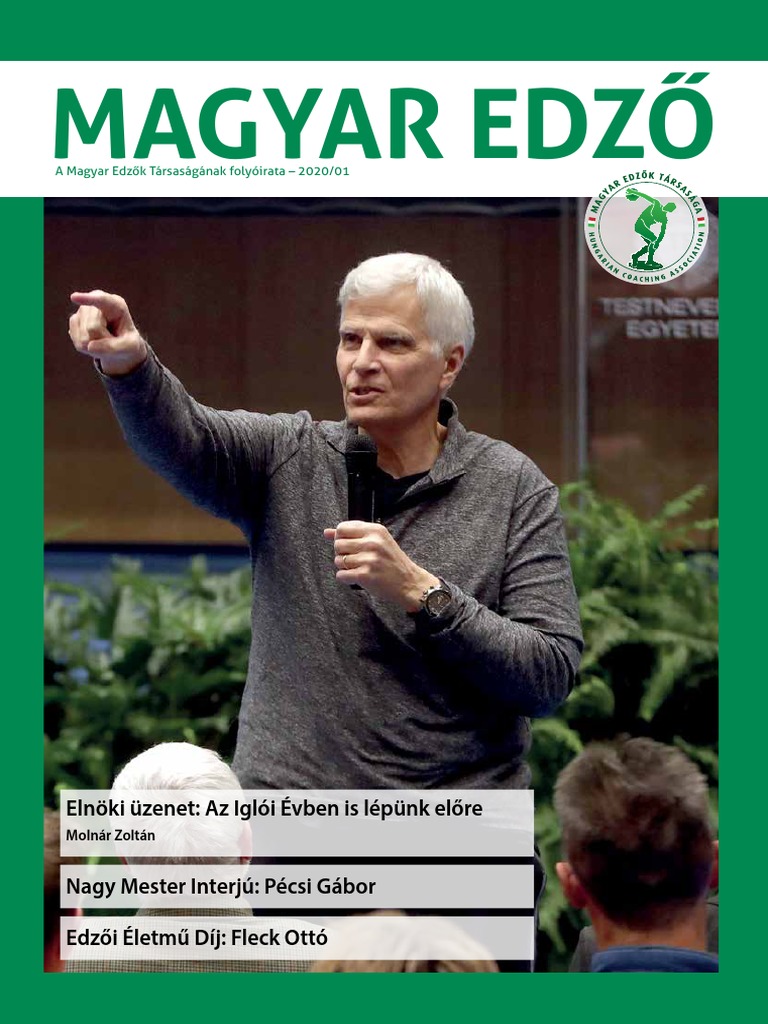 Magyar Edzo Folyoirat 2020 01 Szam | PDF