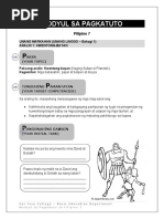 DLL Matatag - Filipino 7 q1 w1 | PDF