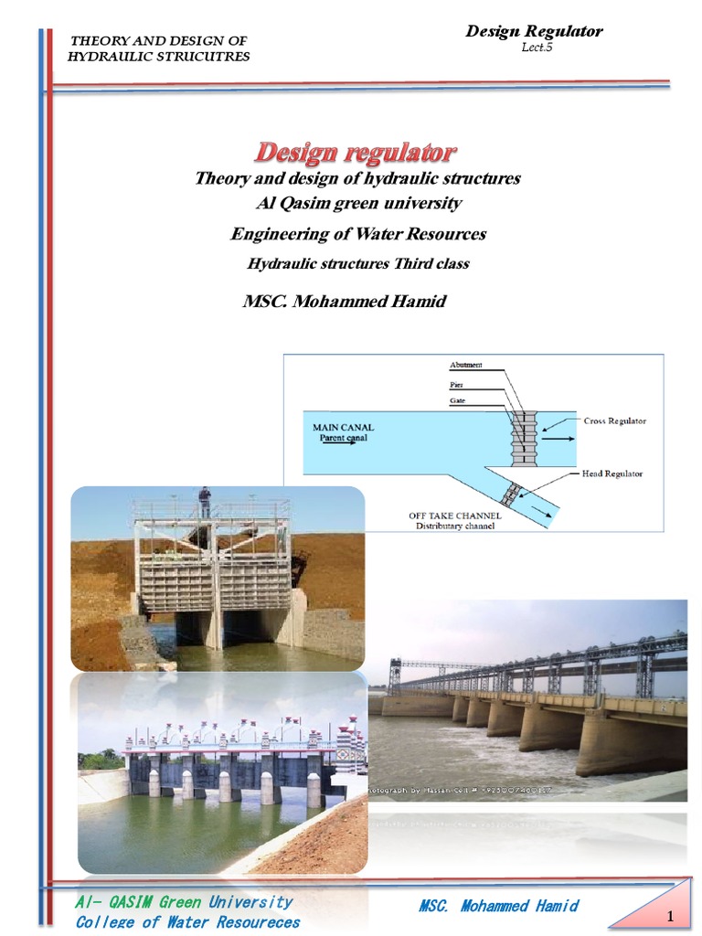 Lectures 5 Design Regulator | PDF | Fluid Dynamics | Fluid Mechanics