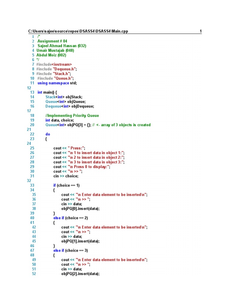 Data Structure Linked List Implementation Source Code | PDF | Queue (Abstract Data Type ...