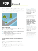 ANSI A300 Pruning Standards Overview | PDF | Pruning | Plant Stem