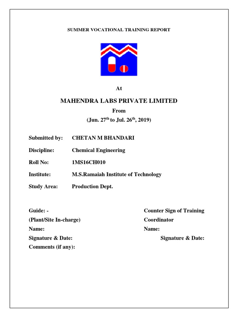 Pharmaceutical Report | PDF | Tablet (Pharmacy) | Pharmaceutical ...