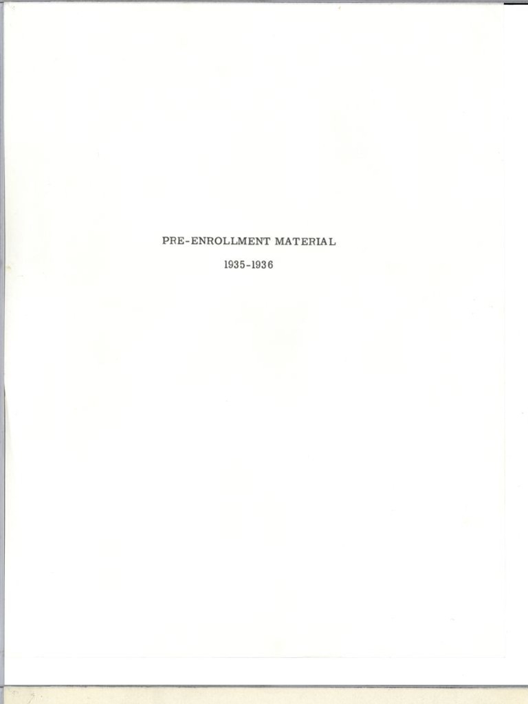 JFK's Harvard Application Materials | PDF