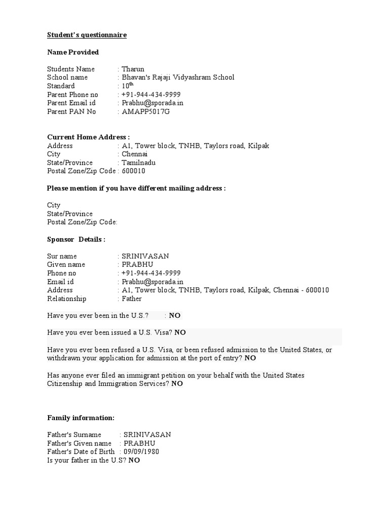 1.students Questionnaire 2018 | PDF | Immigration | Cultural Globalization