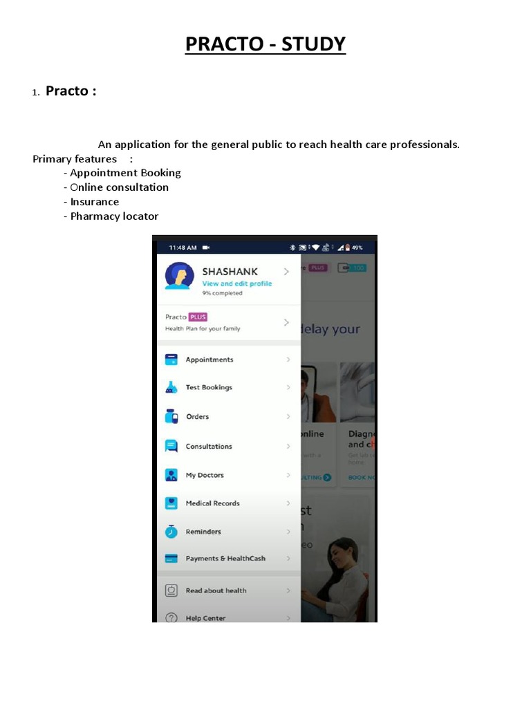 Practo - Study PDF | PDF | Analytics | Artificial Intelligence