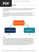 PERMA Self Assessment Worksheet | PDF