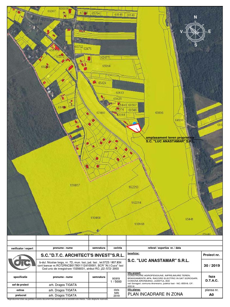 A0 - Plan de Incadrare - A4 PDF | PDF