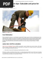 What Does The Measurement Term Extra Over Items Mean | PDF | Mobile ...