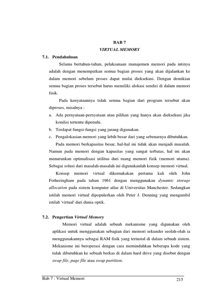 Virtual Memory PDF | PDF