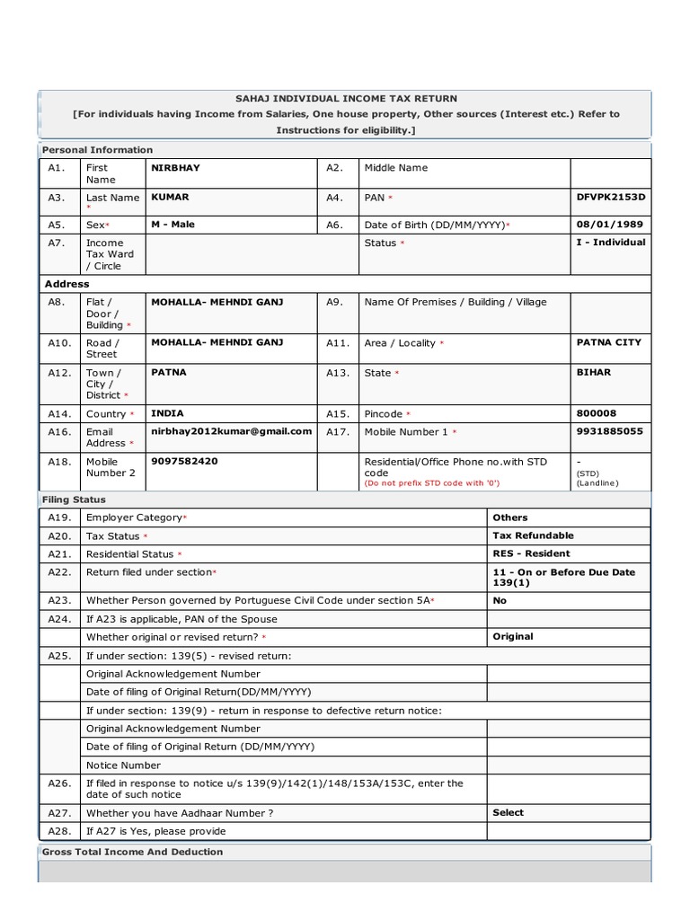 PDF From XML | PDF | Tax Deduction | Taxes