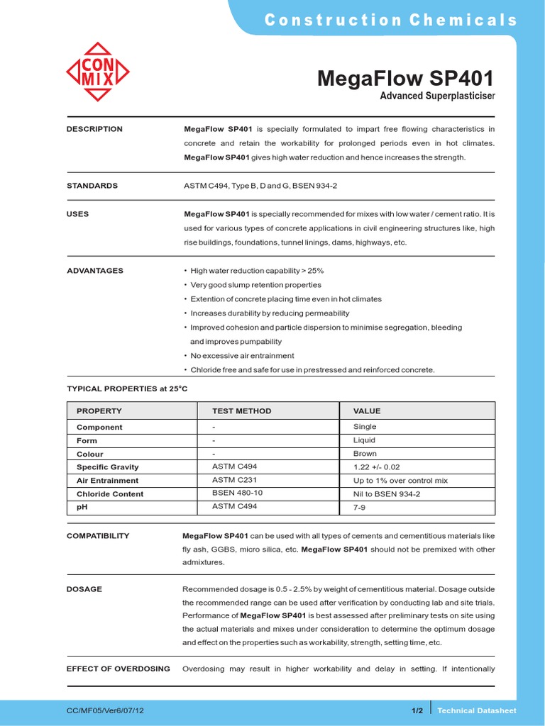Optimizing Concrete Performance Through Extended Workability: A ...