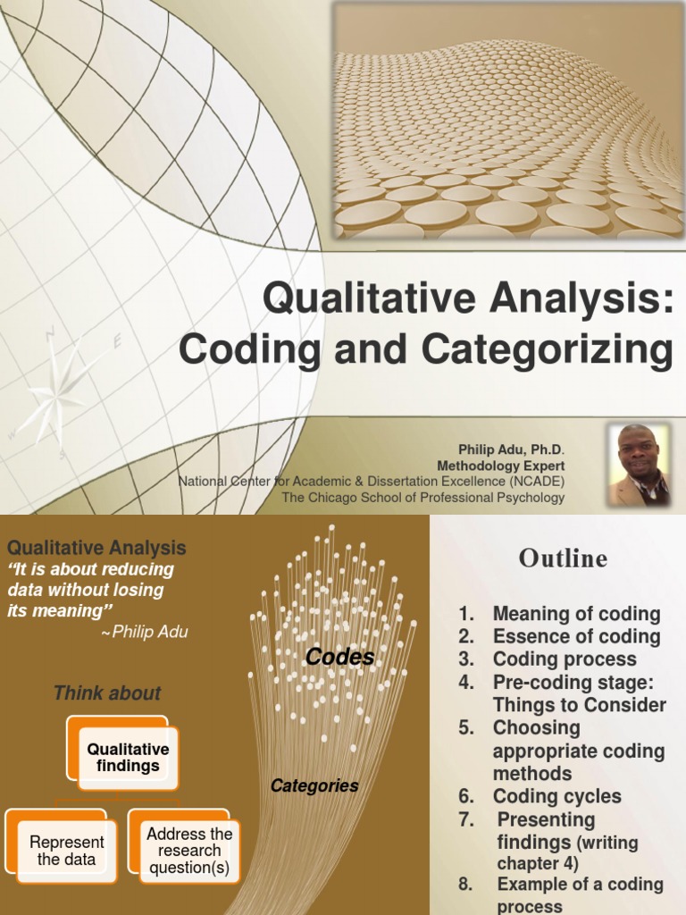 Qualitative Analysis: Coding and Categorizing | Download Free PDF | Qualitative Research | Data