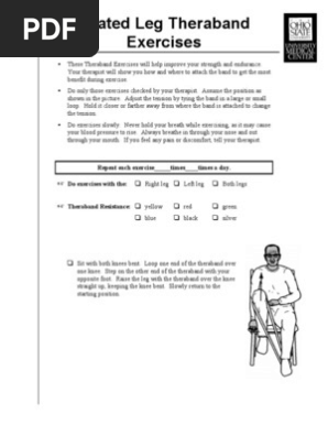 Lower Extremity Sitting Exercises