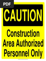 Hydrostatic Pressure Testing - Signage | PDF