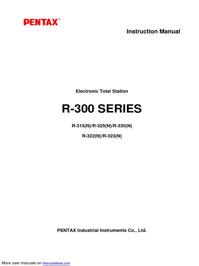 R-300 SERIES: Instruction Manual | PDF | Autofocus | Battery Charger