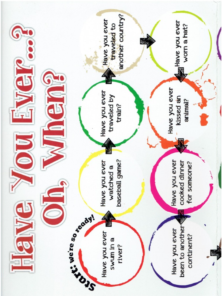 Have You Ever... Board Game | PDF