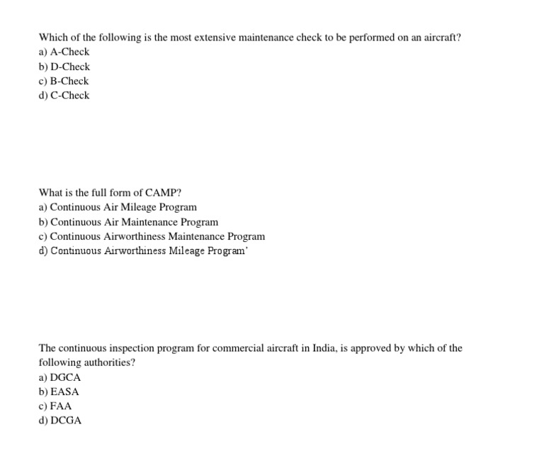Aircraft Maintenance Management | PDF | Visual Flight Rules ...