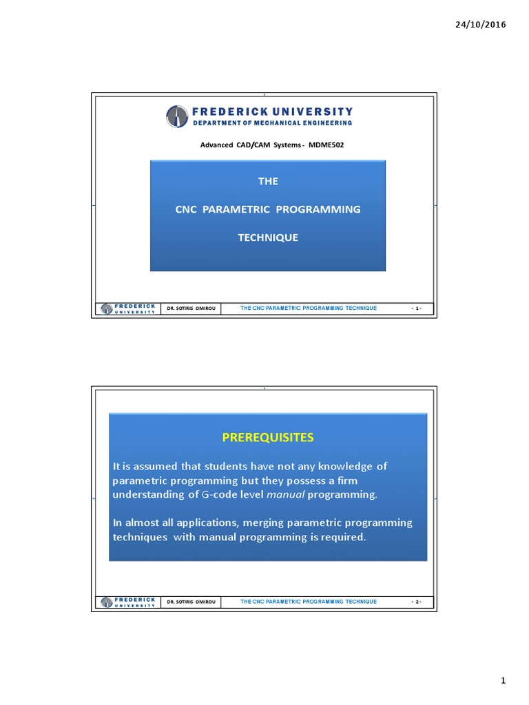 An In-Depth Look at the Parametric Programming Technique for CNC ...