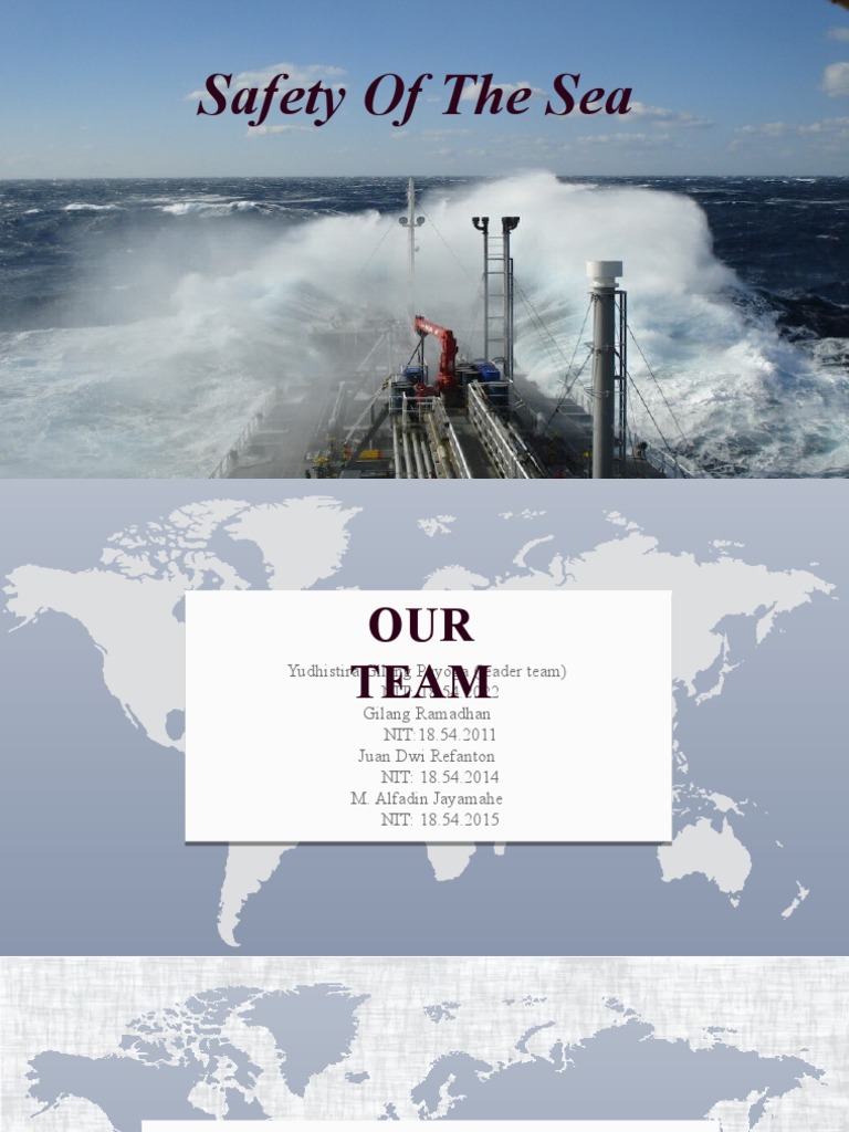 Safety of The Sea | PDF | Emergency | Ships