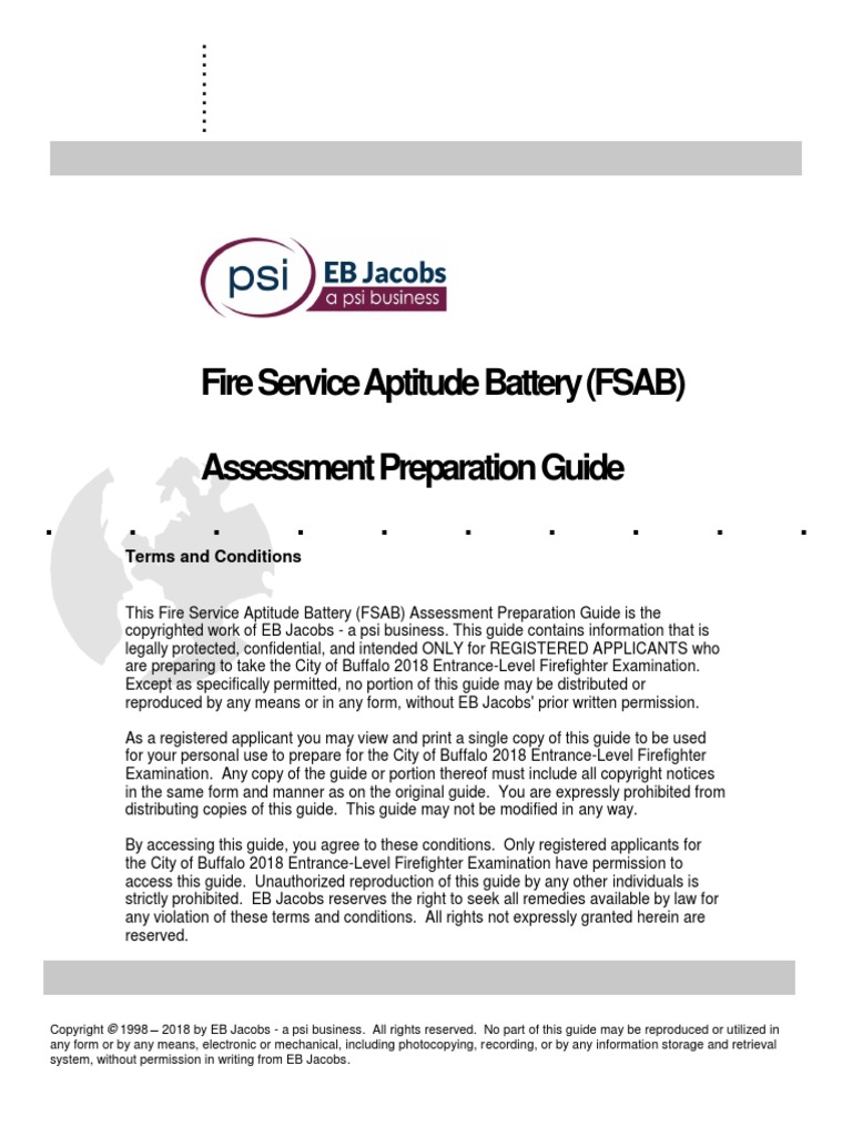 EB Jacobs FSAB | PDF | Question | Multiple Choice
