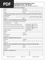 HSE Annual Leave Carry Over Form HR 108 | PDF | Finance & Money Management