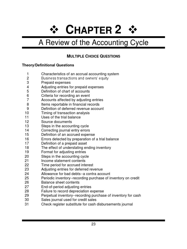 A Review of The Accounting Cycle | PDF | Debits And Credits | Deferral