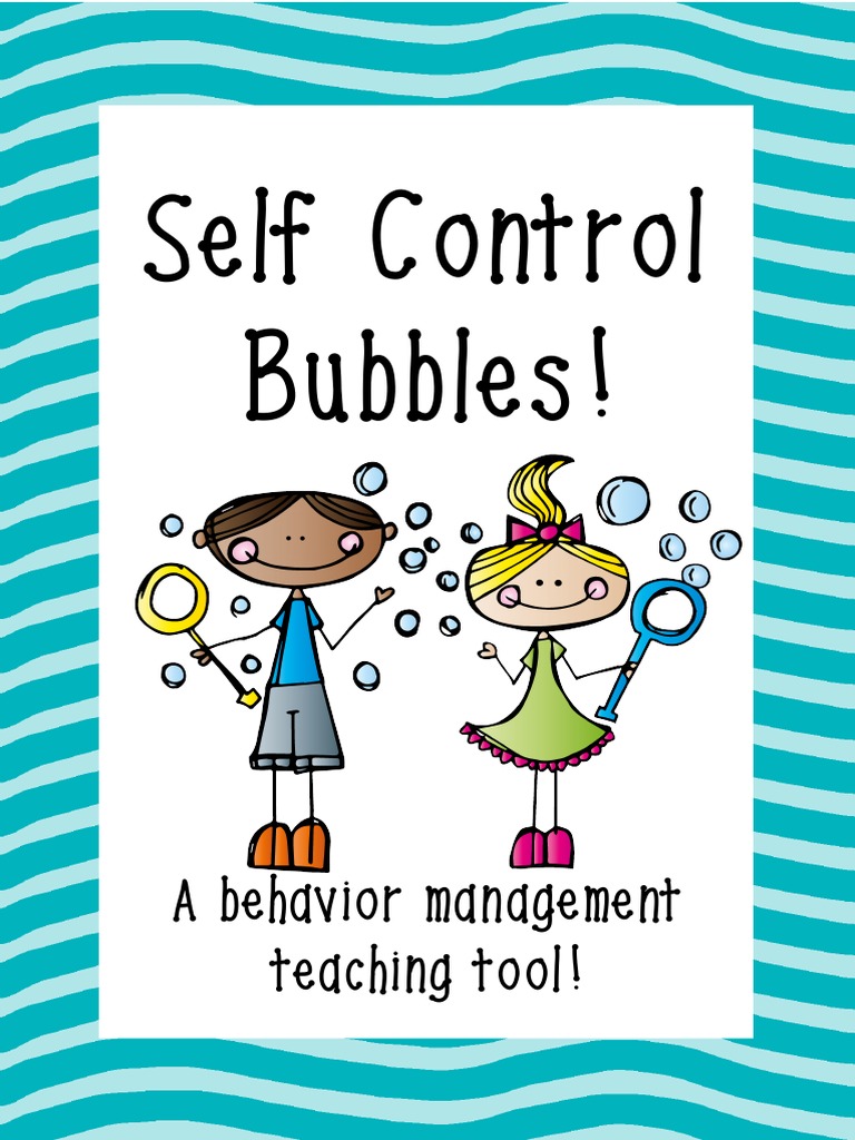 Self Control Bubbles Activity Guide | PDF | Self-Improvement