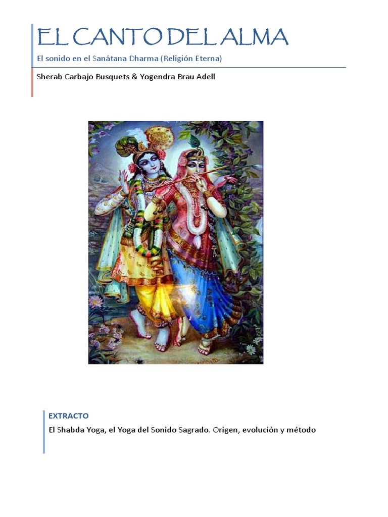 Canto Del Alma | PDF | Tantra | Yoga