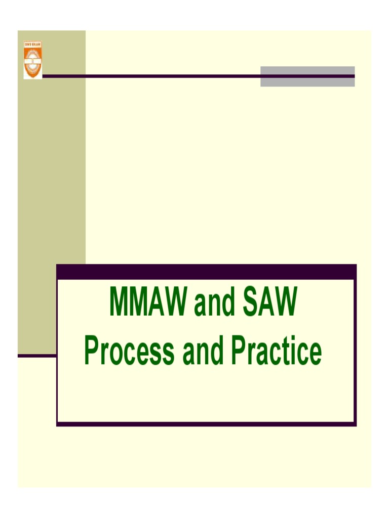 1 - MMAW Process - PPT (Compatibility Mode) | PDF | Electric Arc | Welding