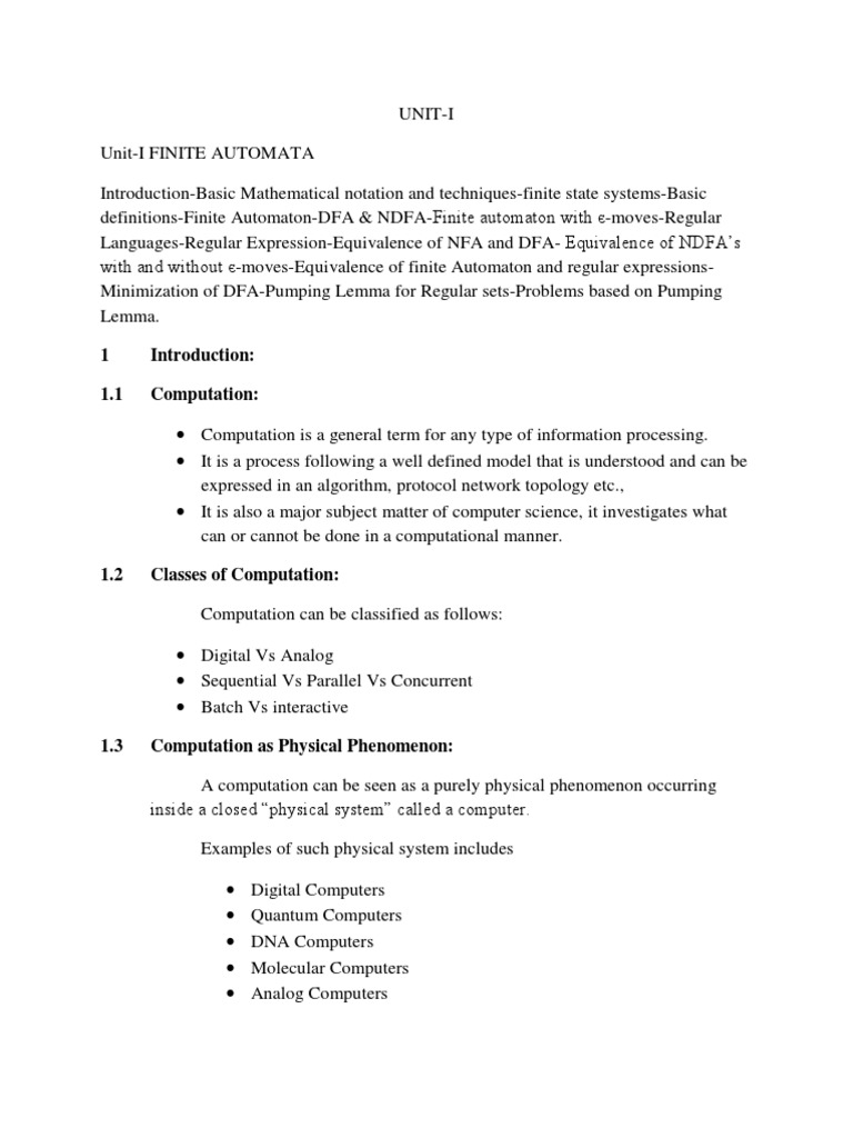 An Introduction to Finite Automata and Regular Languages | PDF | Deductive Reasoning ...
