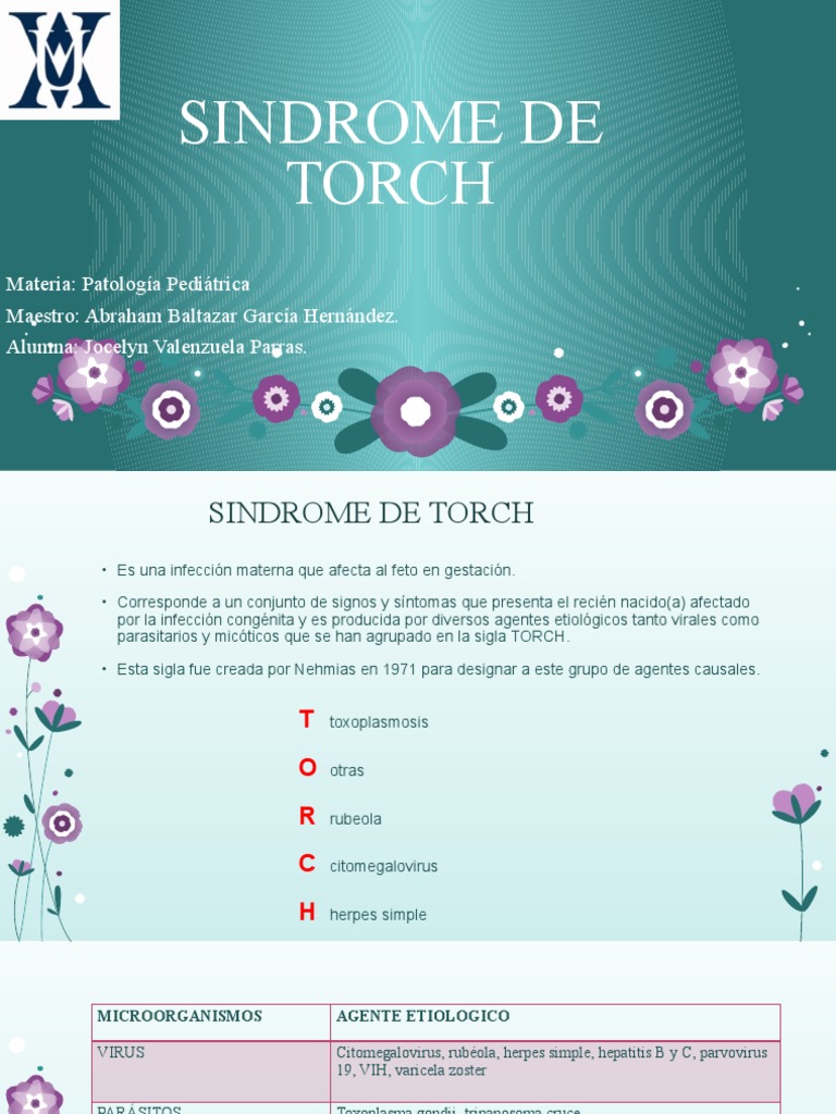 Síndrome TORCH: Infecciones Congénitas | PDF | Virus | Inmunología