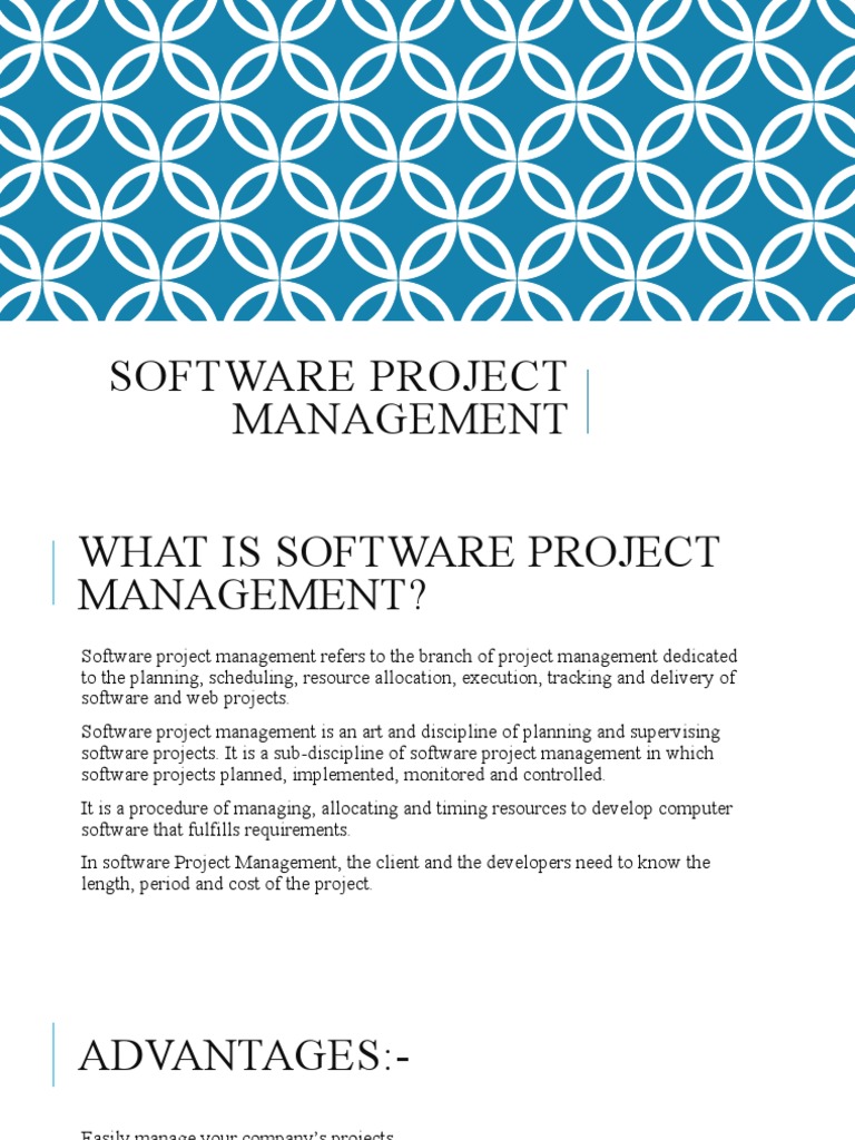 Software Project Management | PDF | Project Management | Programmer
