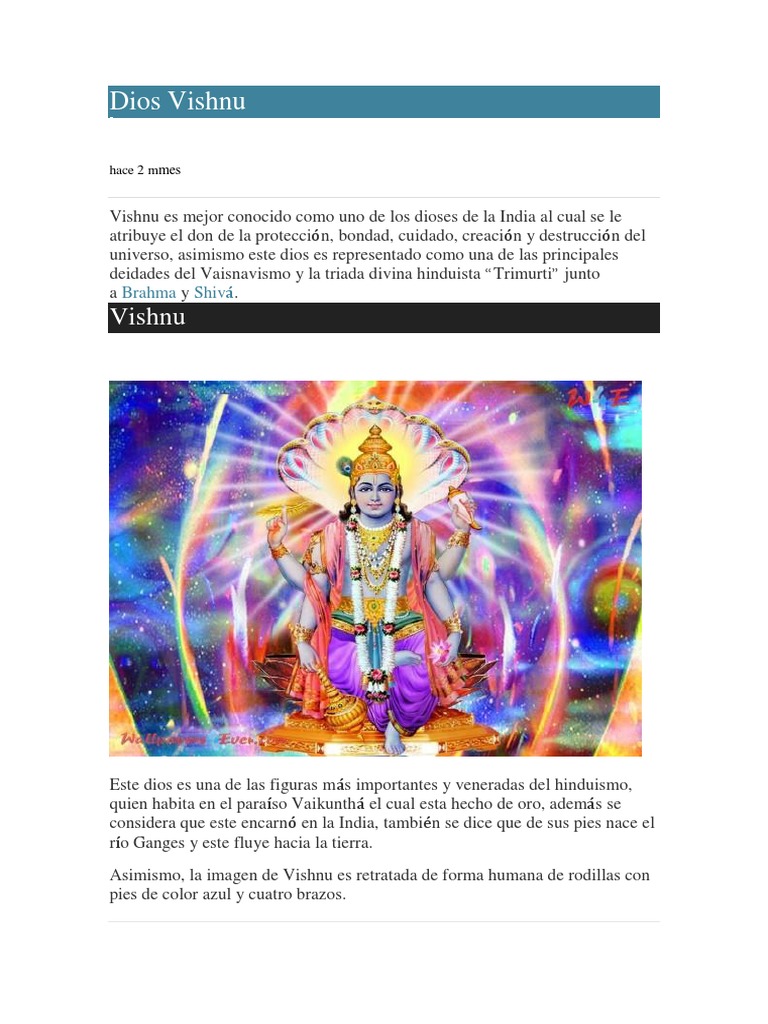 Vishnu PDF | PDF