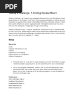 Escape Room- Answer Key | PDF