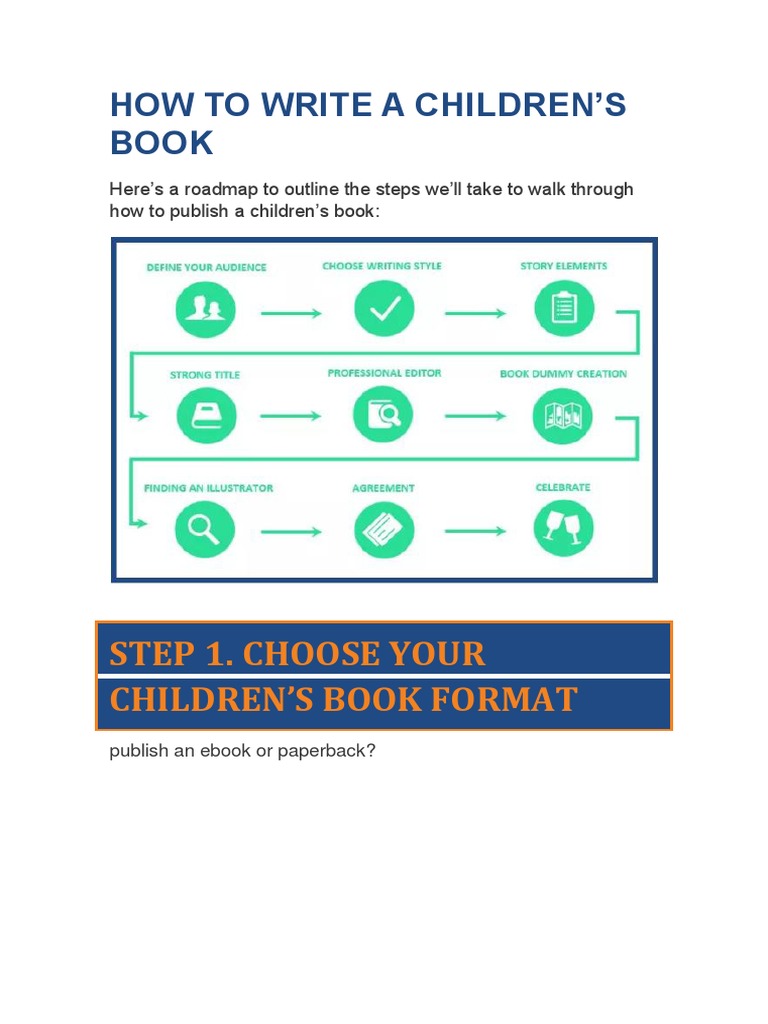 Children's Book Structure & Template | PDF | Books | Narration