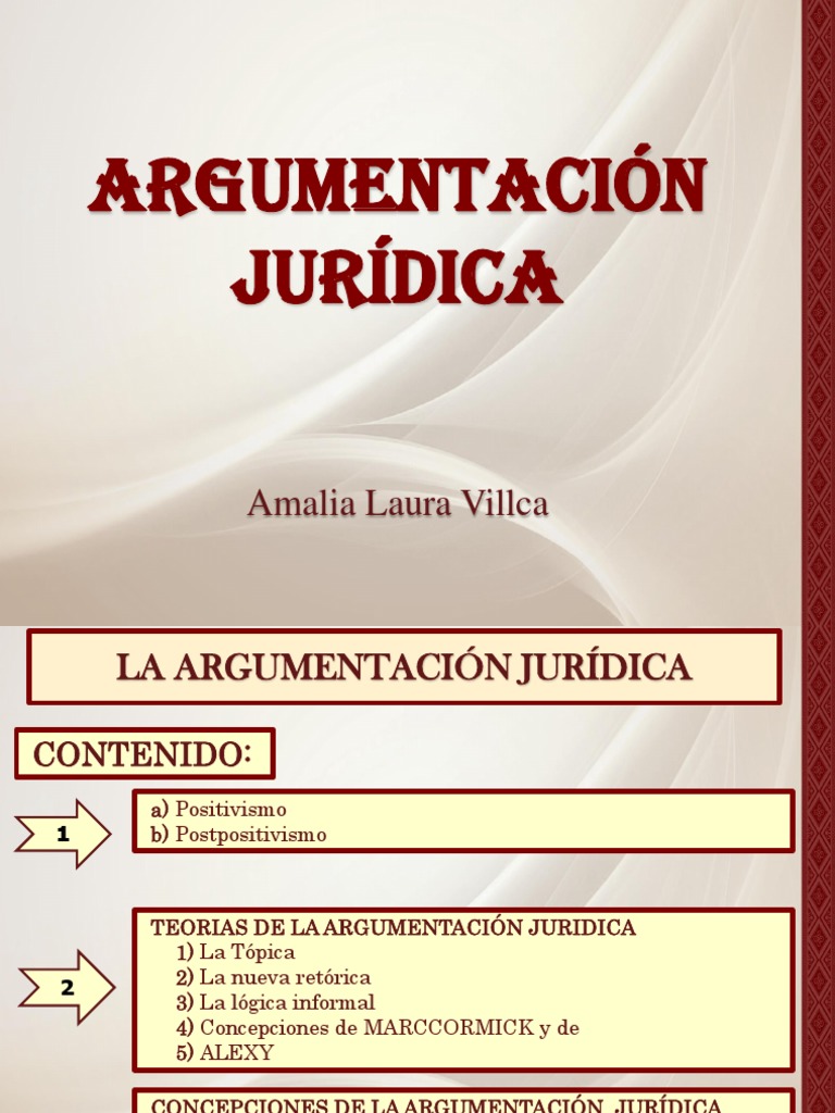 Argumentación Jurídica PDF | PDF | Teoría de la justificación | Juez