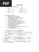 Present Tense Add S Es Ies To The Following Verbs | PDF | Foreign ...