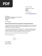 Mzuzu University ODeL Application 2025 | PDF | Vocational Education ...