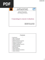 Cement Calculations | PDF | Casing (Borehole) | Chemical Engineering
