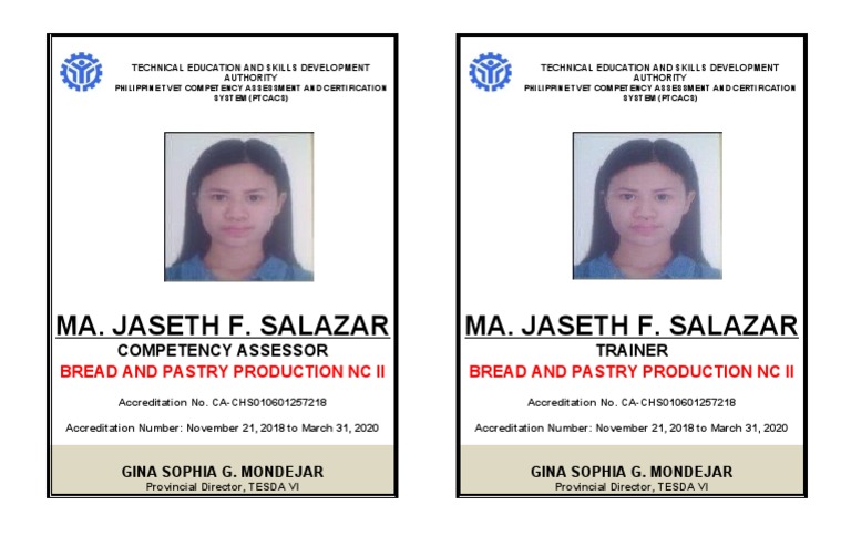 Assessor's ID | PDF
