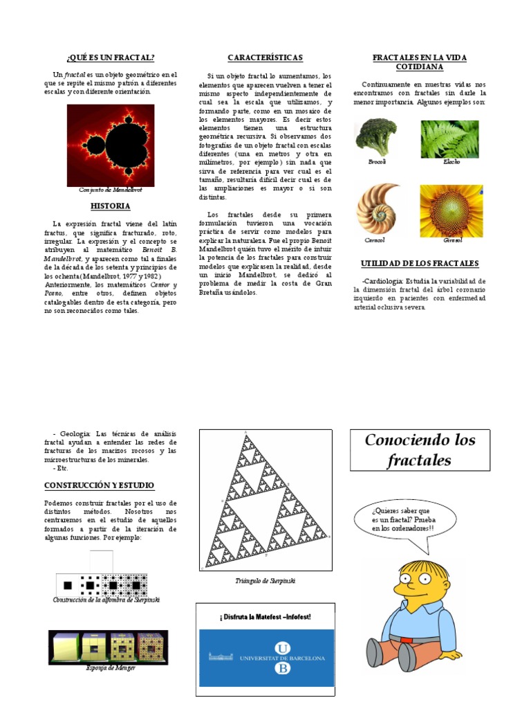 Que Es Un Fractal | PDF | Fractal | Enseñanza de matemática