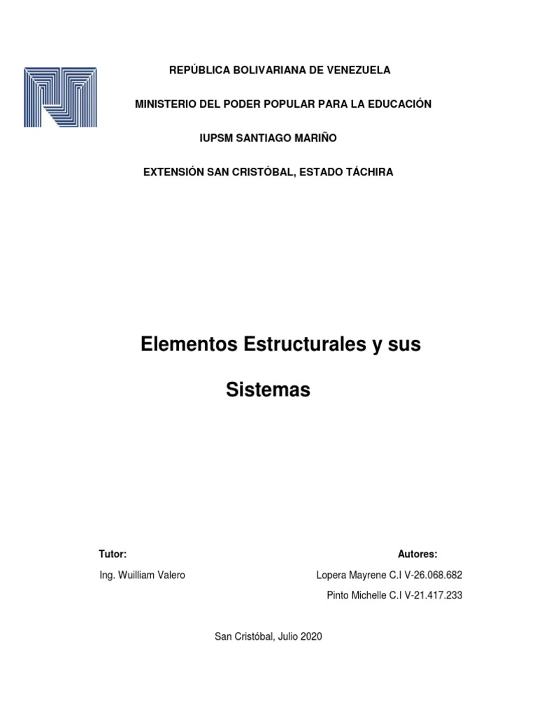 Estructuras Irregulares y Elementos Estructurales | PDF | Braguero ...