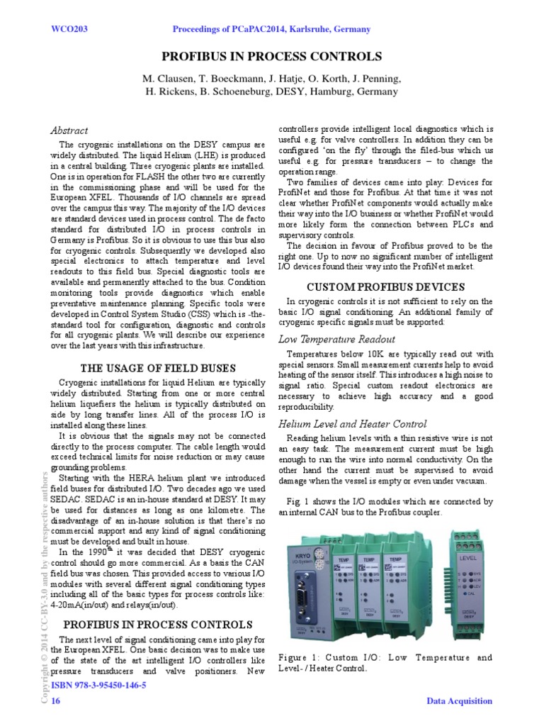 Profibus in Process Control | PDF | Network Topology | Computer Network